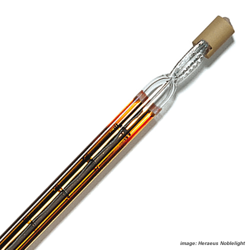 Halogen IR Emitter - Gold Coated | unitemp Africa